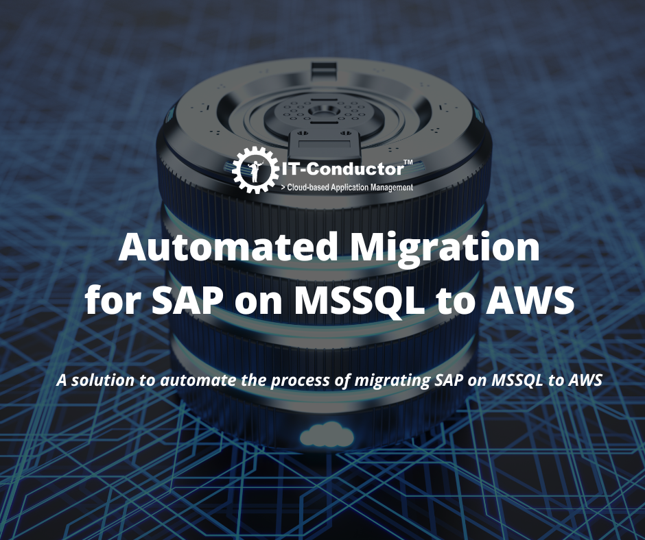 Automated Migration for SAP on MSSQL to AWS